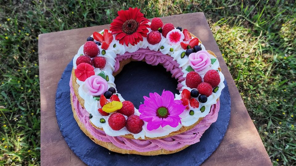 Couronne de chou aux fruits rouges – Cup And Cake
